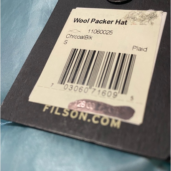 Filson | Accessories | Filson Wool Packer Hat Sz Small In Charcoal ...